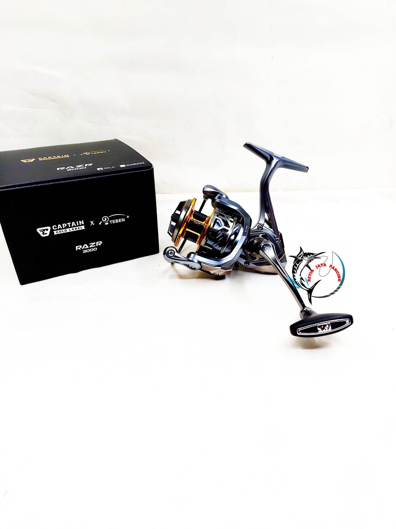 REEL CAPTAIN RAZR 2000 3000 DAN 6000 POWER HANDLE | Lazada Indonesia