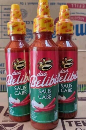 Dua Belibis Saus Cabe 235 ml saos kemasan baru exp masih lama | Lazada ...