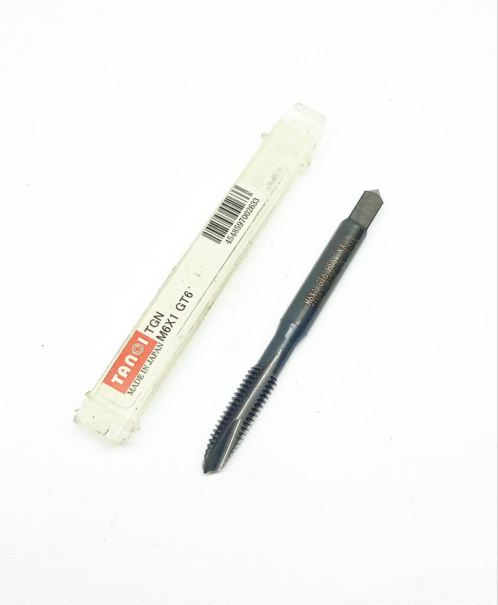 Tanoi Japan M6×1 Tap PO Lurus Tapping Mesin m6×1.0 cocok untuk baut ...