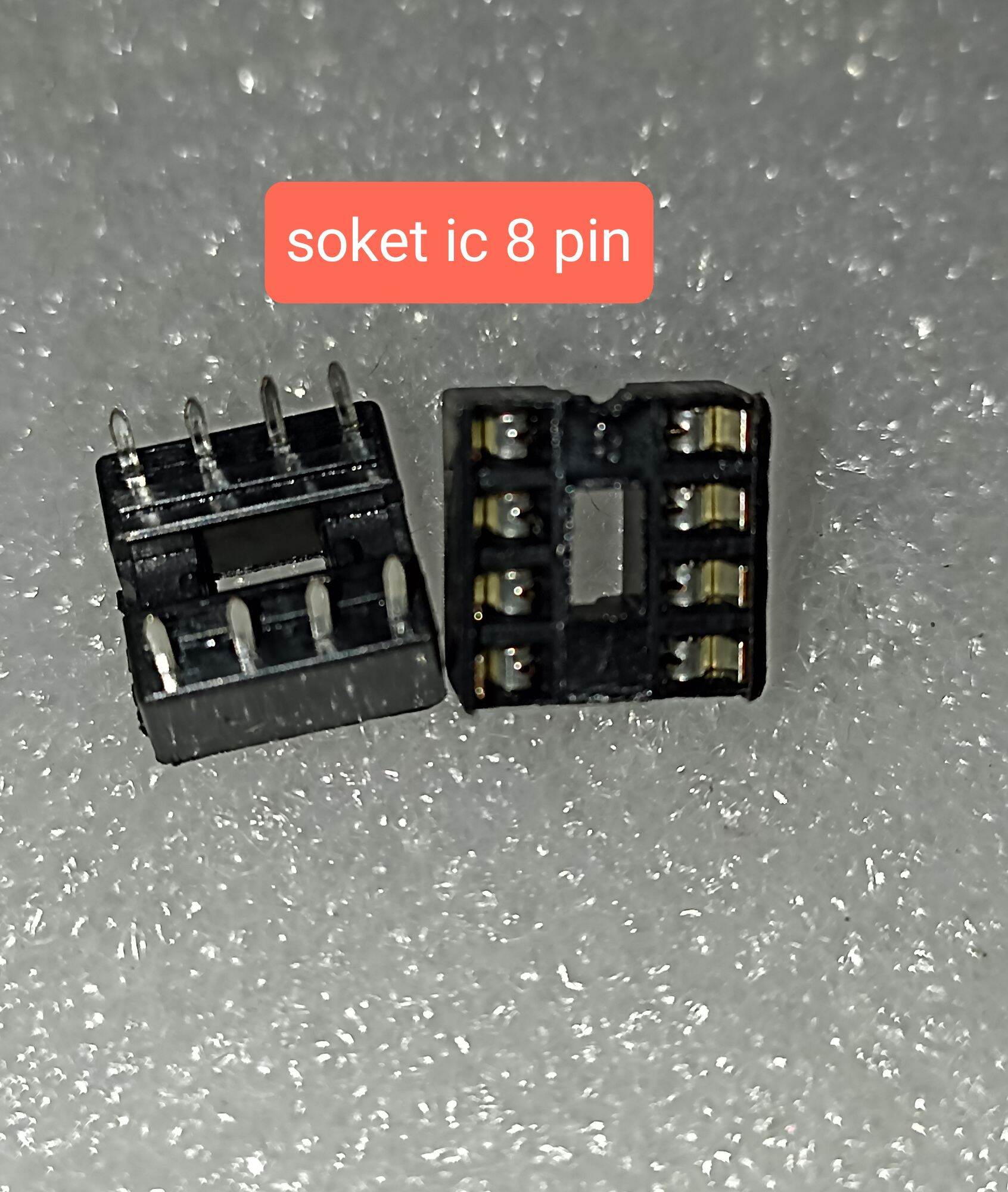 5BUAH SOKET IC 8PIN SOCKET IC 8 KAKI 8 PIN SOKET ADAPTER IC 8 PIN 2 X4 | Lazada Indonesia