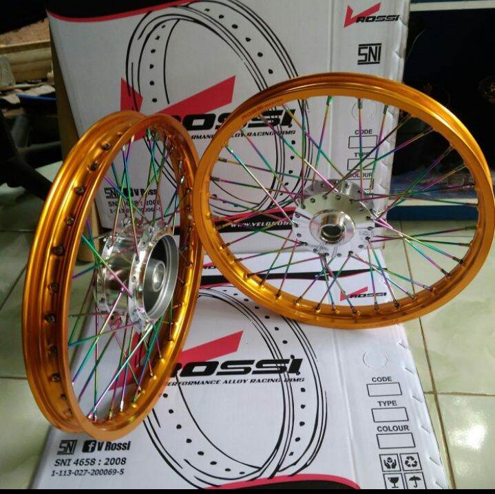 velg jari jari paketan sepasang untuk motor revo fit,revo absolute ...