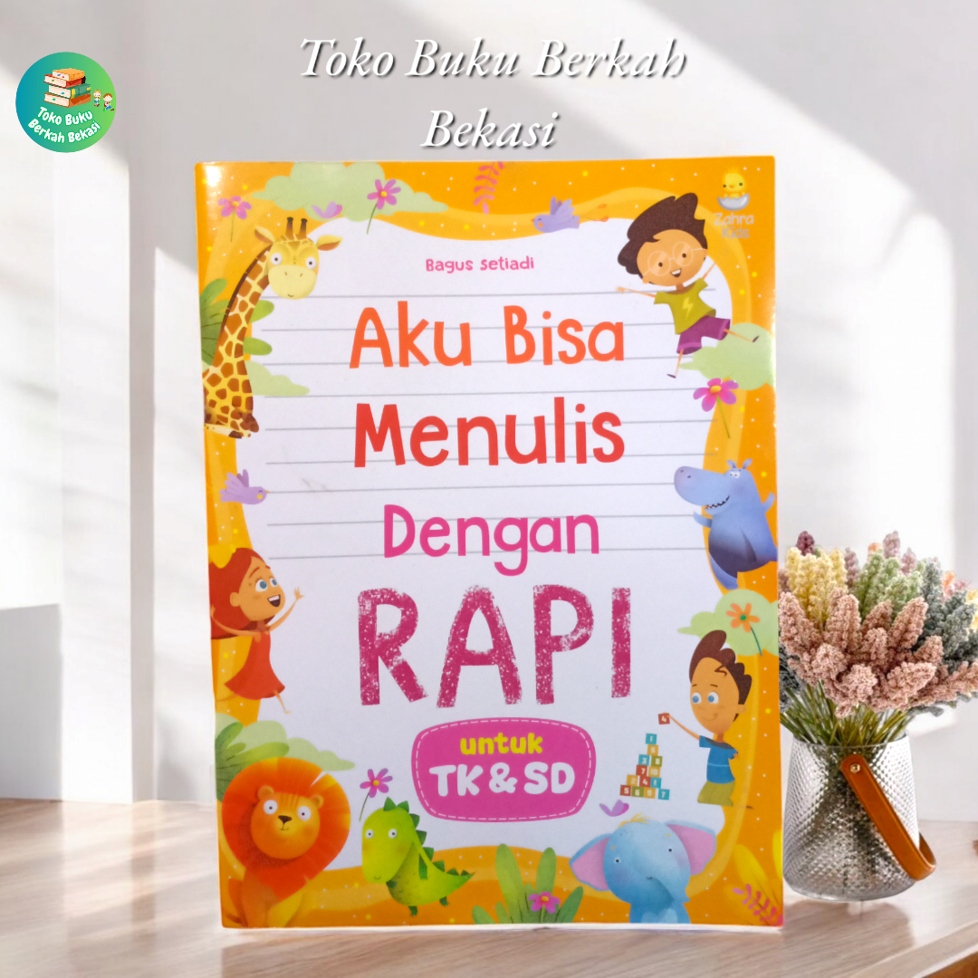 buku latihan menulis dengan rapi plus menulis tegak bersambung (19×26cm ...