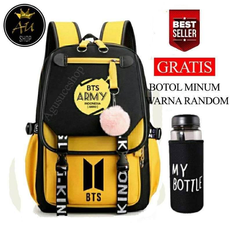 Tas BTS Army Tas BLACKPINK Tas EXO Tas Sekolah Perempuan Ransel Wanita ...