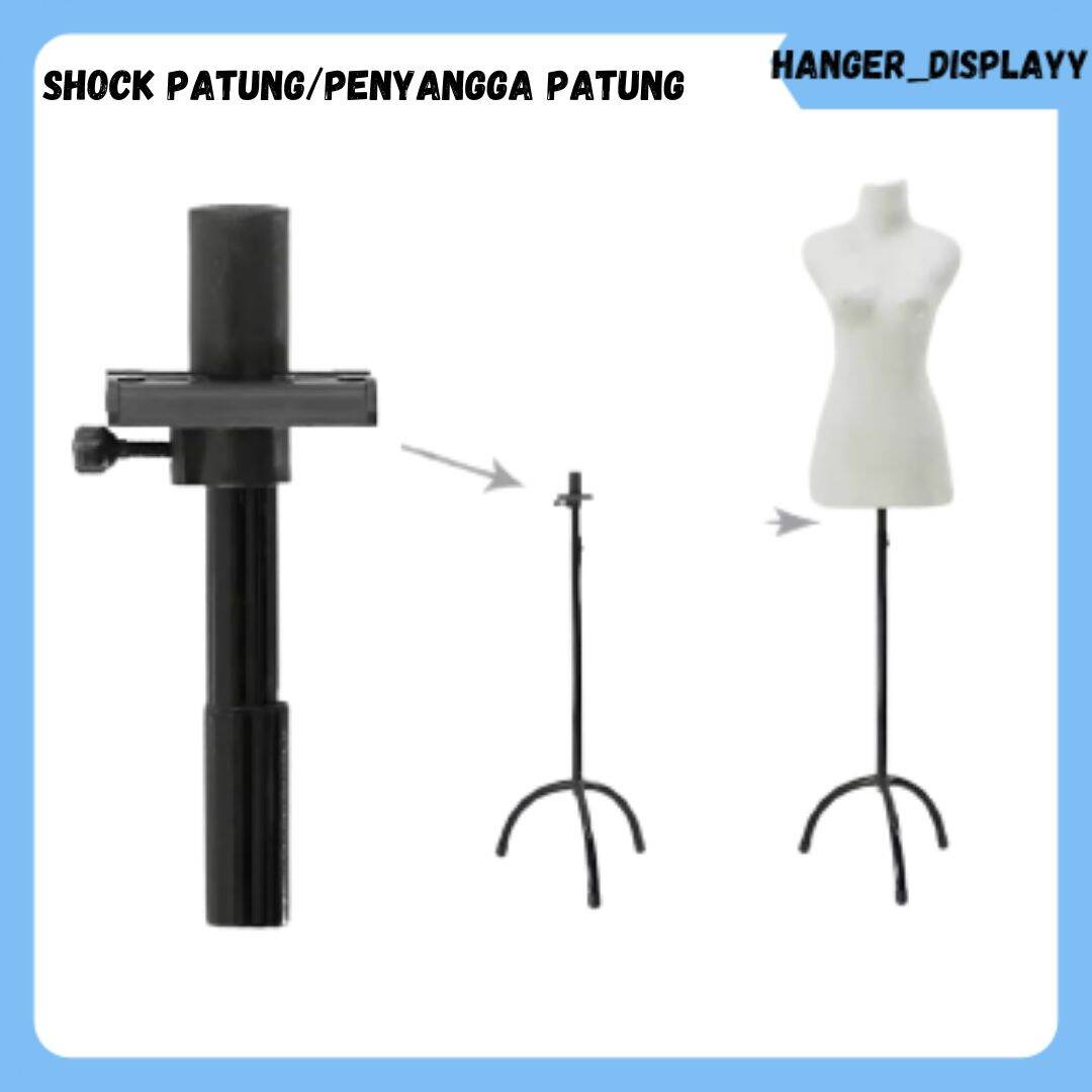 Sok Patung Plastik / Shock Patung / Penyangga Patung untuk Kaki Besi ...