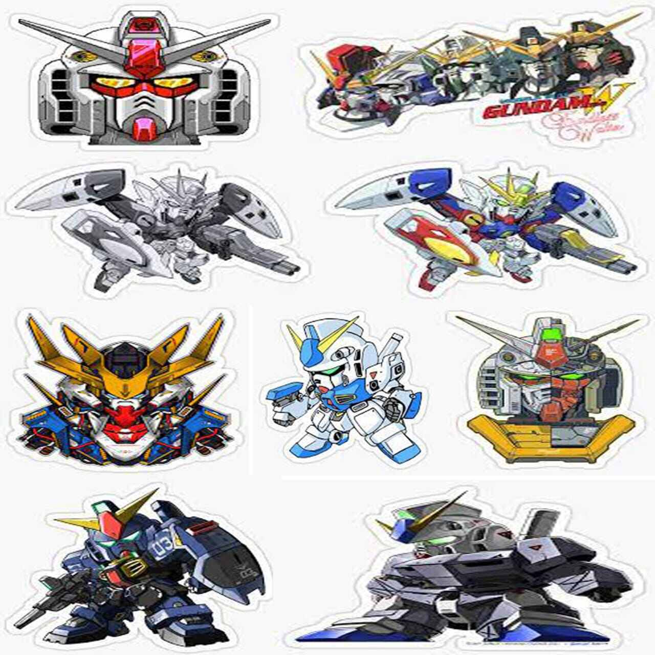 Sticker Gundam Chibi | Lazada Indonesia