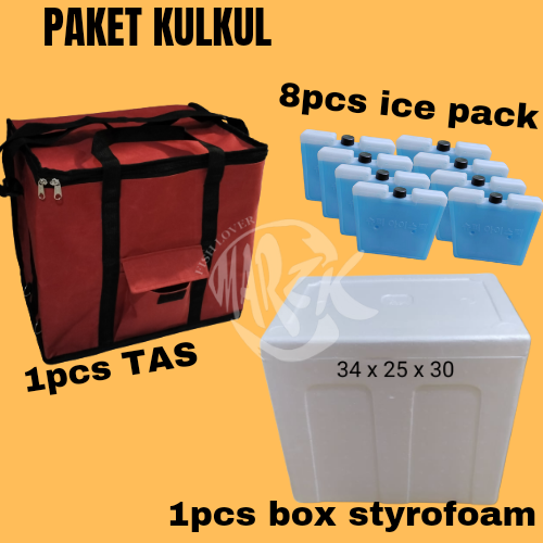 PAKET ES KULKUL / TRAVELPACK / TAS ICE BOX | Lazada Indonesia