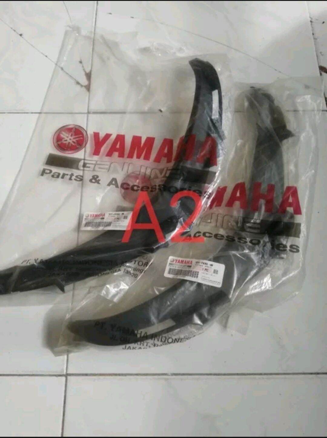 cover lis sambungan sayap sebeng tebeng kap angin luar kiri kanan ...