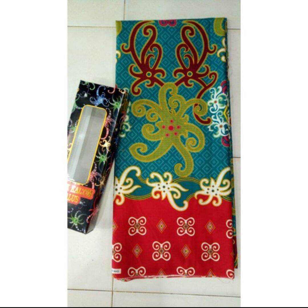 kain batik dayak kalimantan bahan katun K15 | Lazada Indonesia