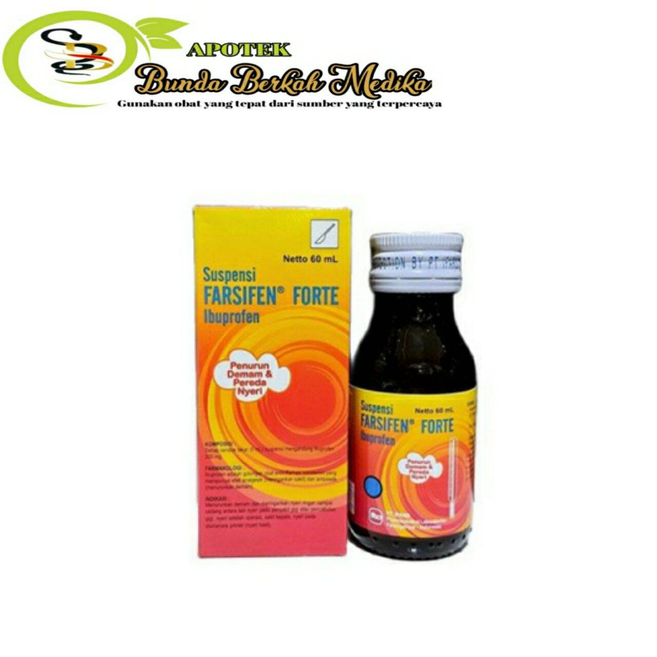 Farsifen Forte Suspensi 60ml | Lazada Indonesia