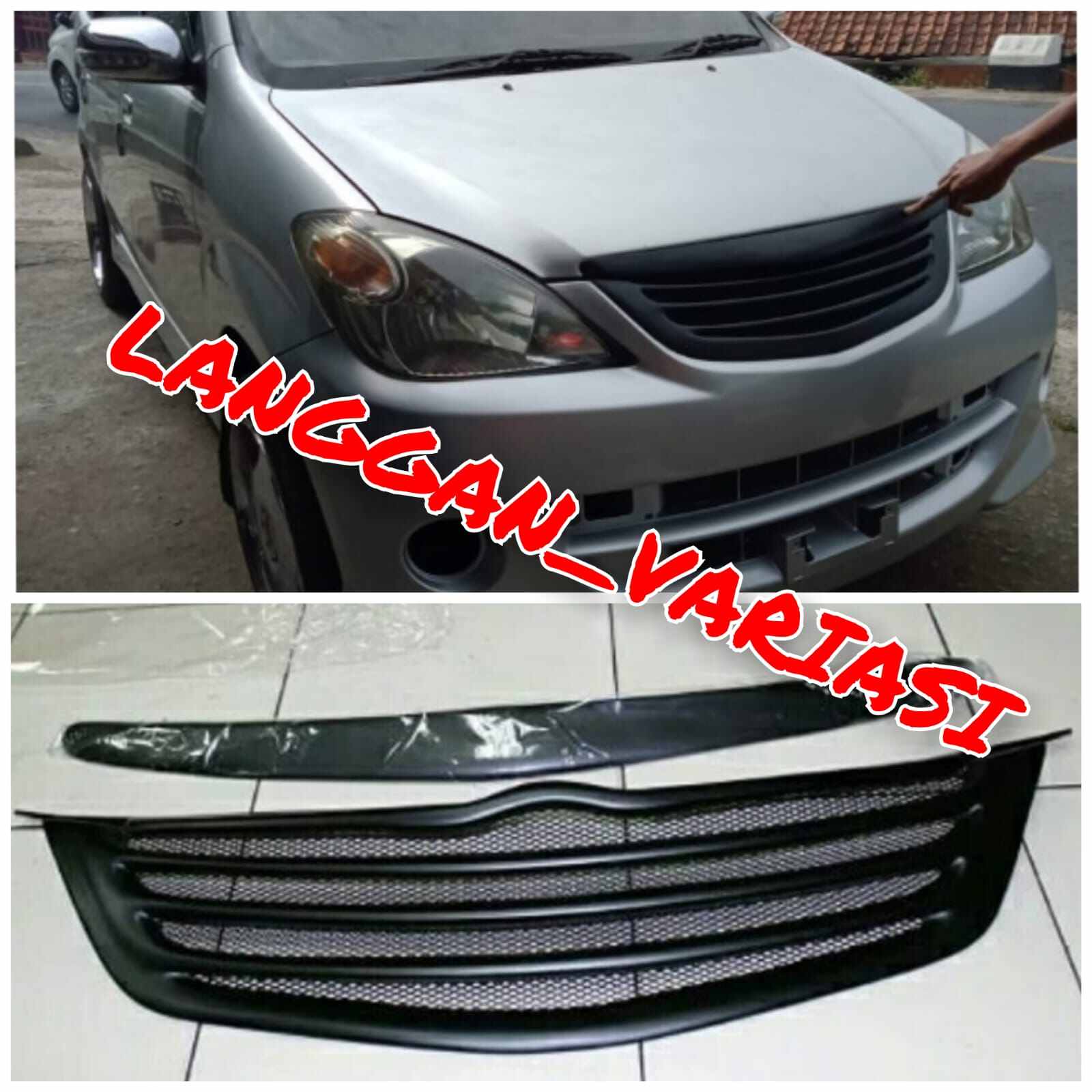 grill avanza xenia type S model garis toyota avanza grill custom ...