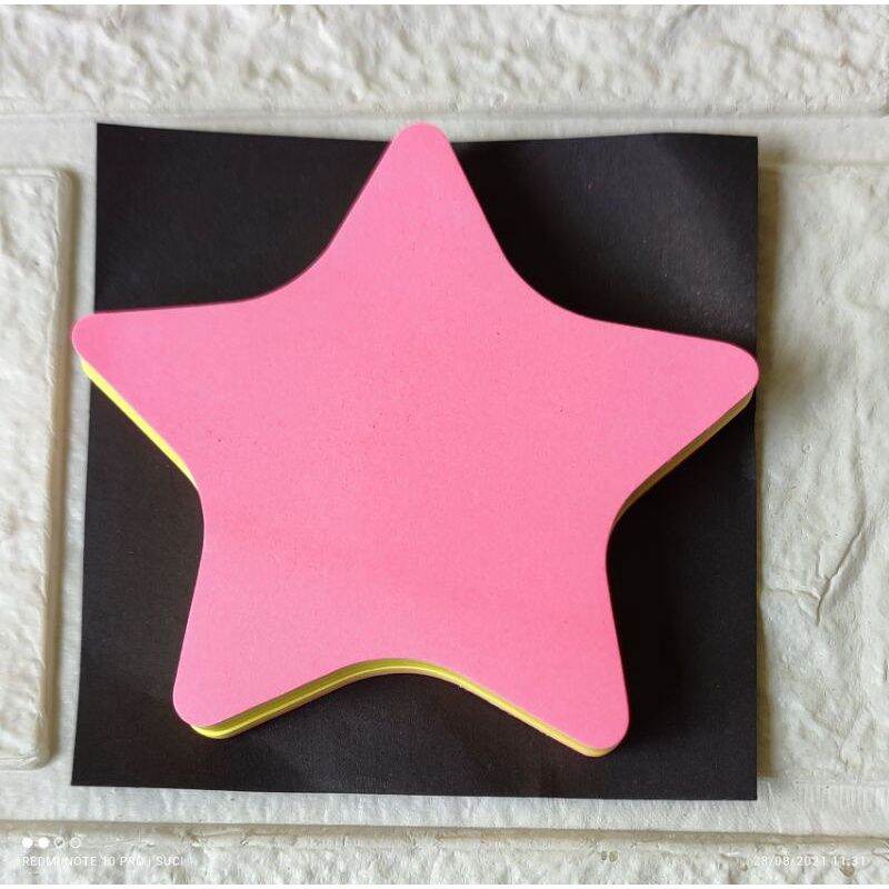 Sticky Notes Bentuk / Sticky Notes Eselon / Stickynotes 6 bentuk ...