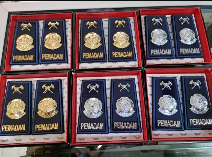 Pangkat PDH DAMKAR/PEMADAM S1/SMA EXCLUSIVE | Lazada Indonesia