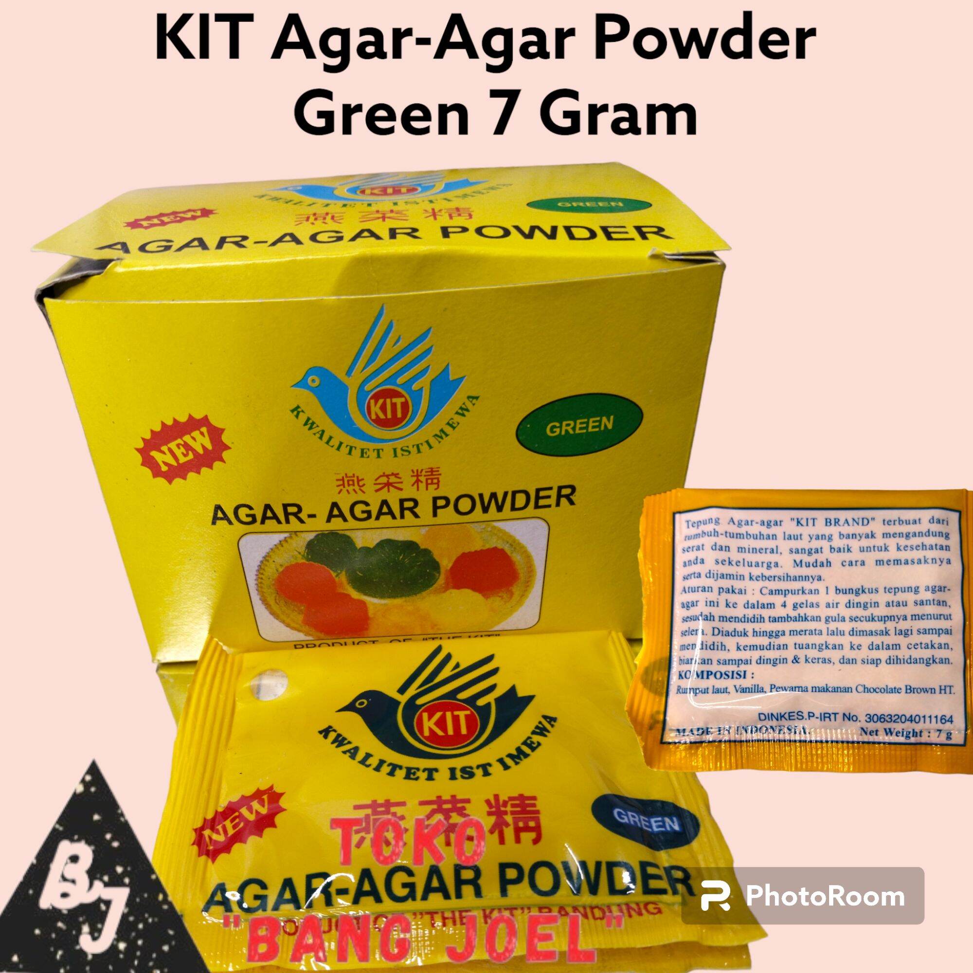 KIT Agar Agar Powder 7 Gram / Ager Ager Warna / Agar Warna Brown Coklat ...