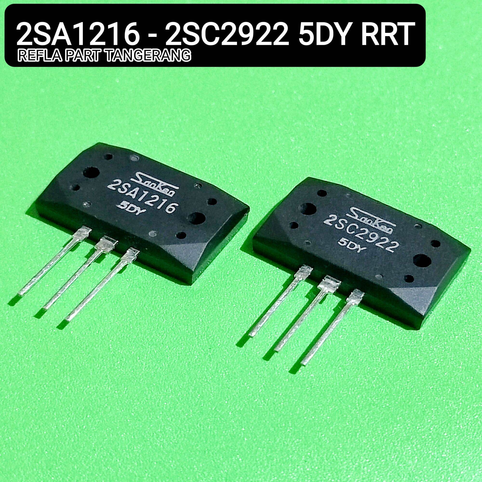 TRANSISTOR SANKEN 5DY 2SA1216 2SC2922 / A1216 C2922 RRT | Lazada Indonesia