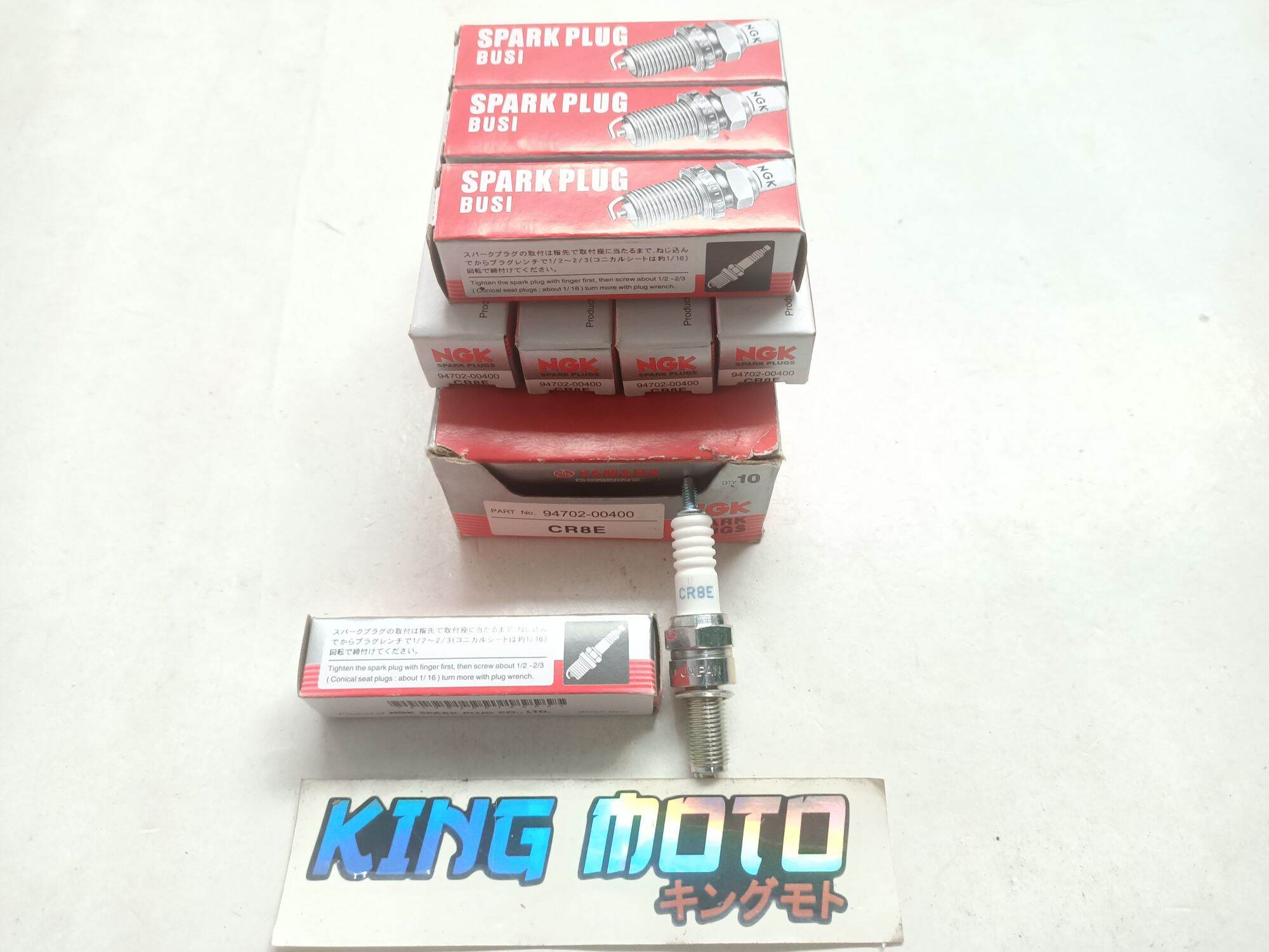 BUSI NGK CR8E BYSON VIXION OLD VIXION NEW NVA N JUPITER MX KING JUPITER ...