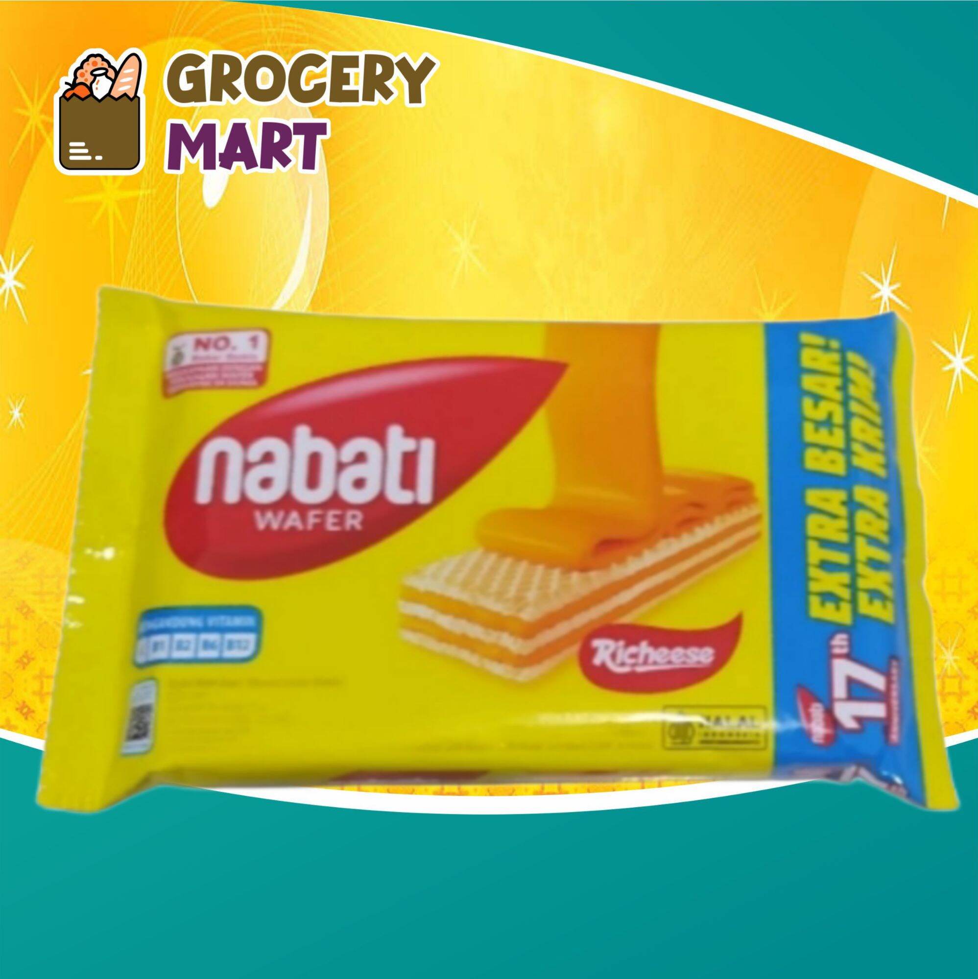 NABATI Wafer Richeese 43gr -1 BUNGKUS | Lazada Indonesia