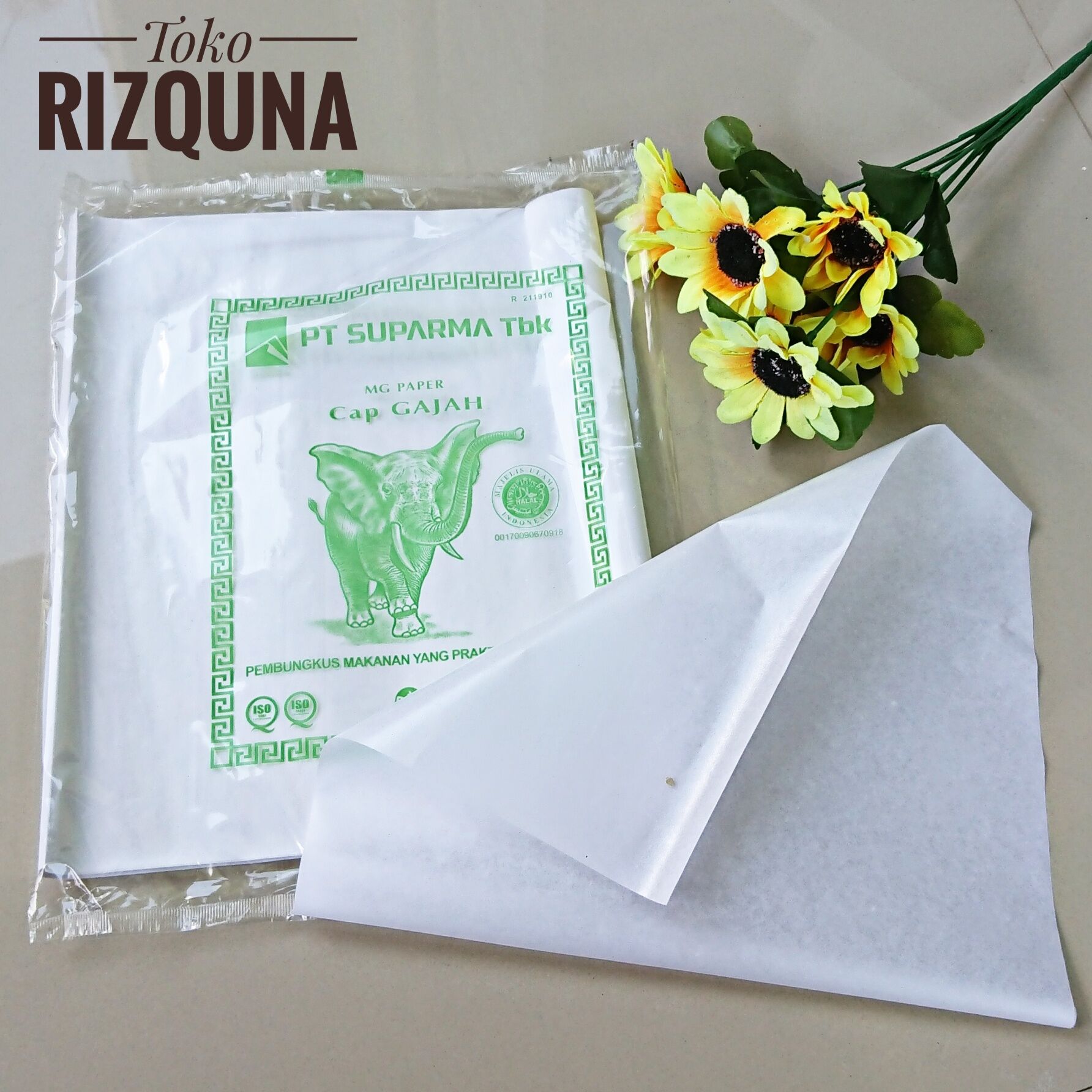 Kertas Nasi putih Merk gajah | Lazada Indonesia