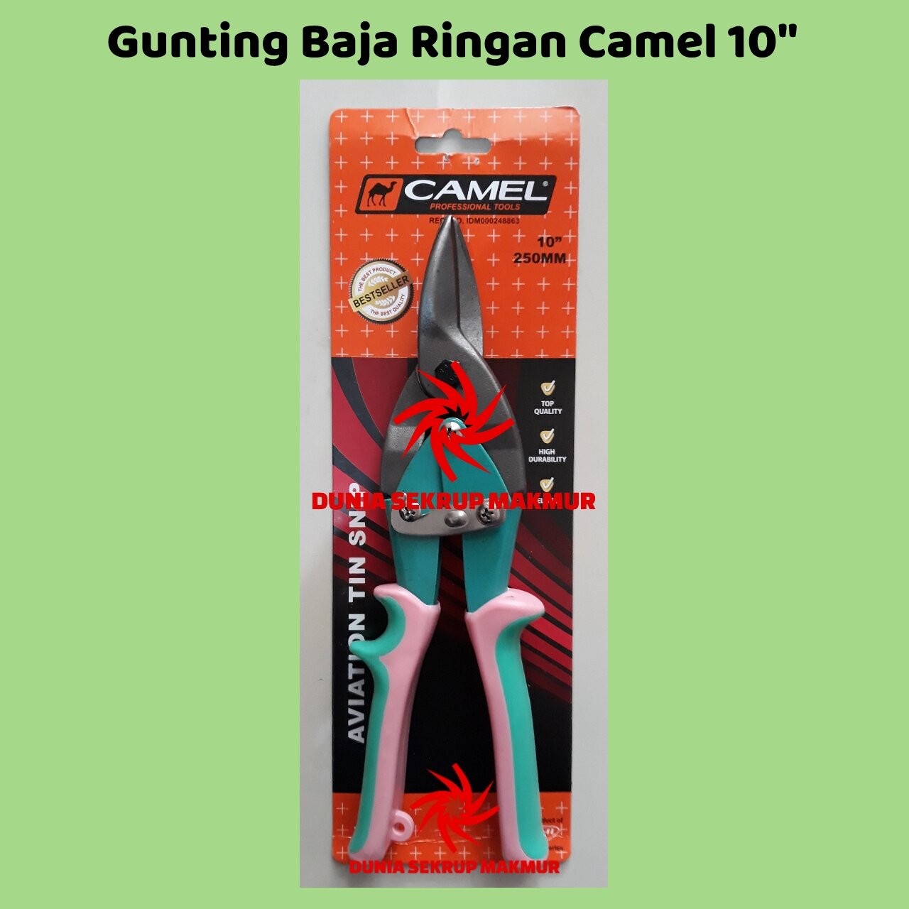 Gunting Baja Ringan Camel 10" / Gunting Hollow Camel 10 Inch | Lazada Indonesia