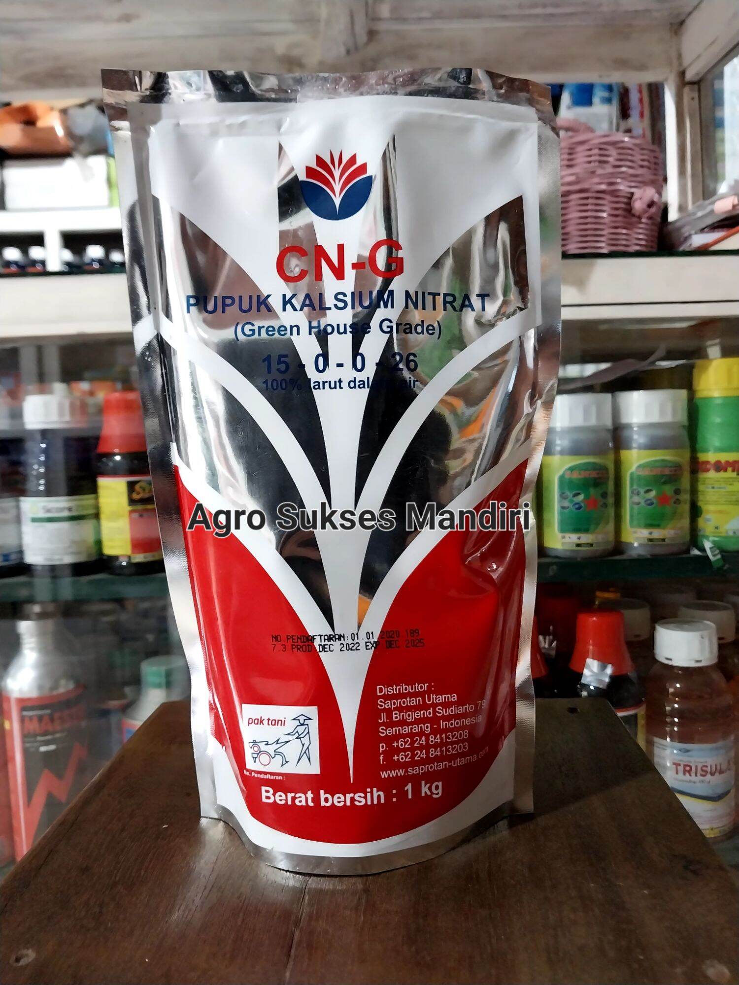 CN-G Pak Tani/CNG Pak Tani 1 kg/Pupuk Kalsium Netrat CN-G pak tani 1 kg ...