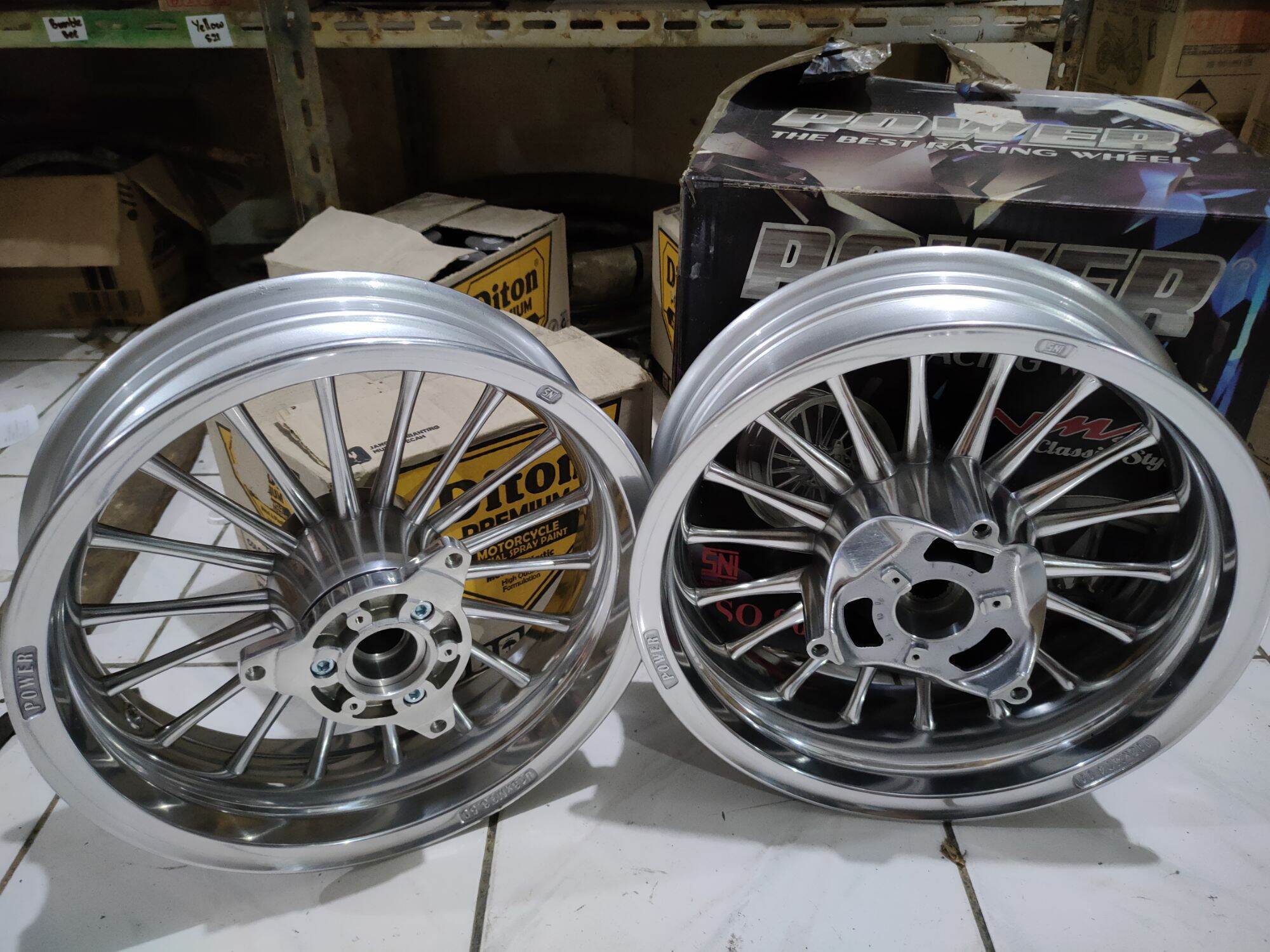 Velg Racing POWER type Classic untuk Yamaha Nmax Lama. ukuran 350/400 ...