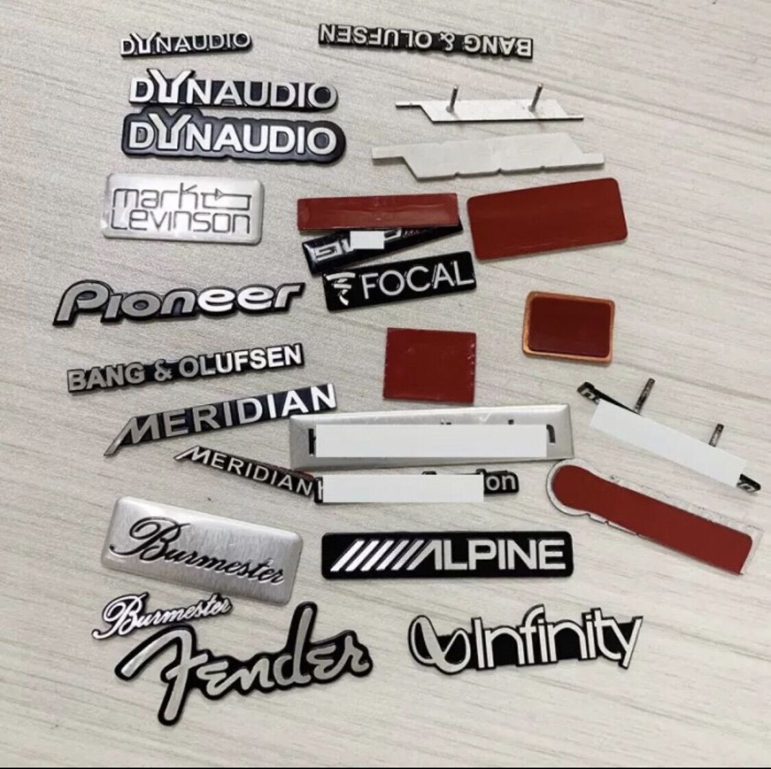 Decal Sticker Emblem 3D Logo Audio Speaker | Lazada Indonesia