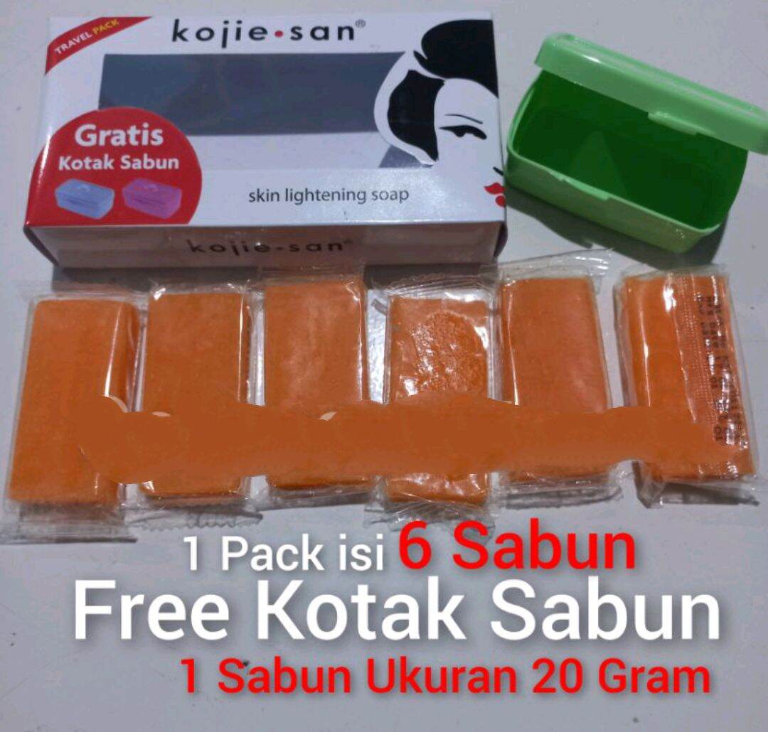 Sabun Kojie san Kojiesan Koji san Kojisan Kojic Acid Soap Travel Pack ...