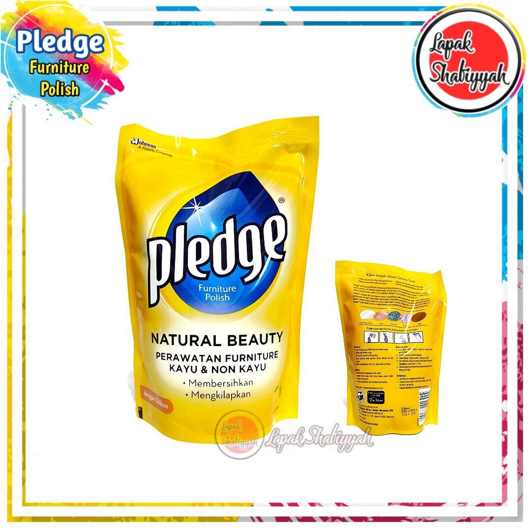 PLEDGE Furniture Pholish Botol dan Pouch 450ml | Lazada Indonesia