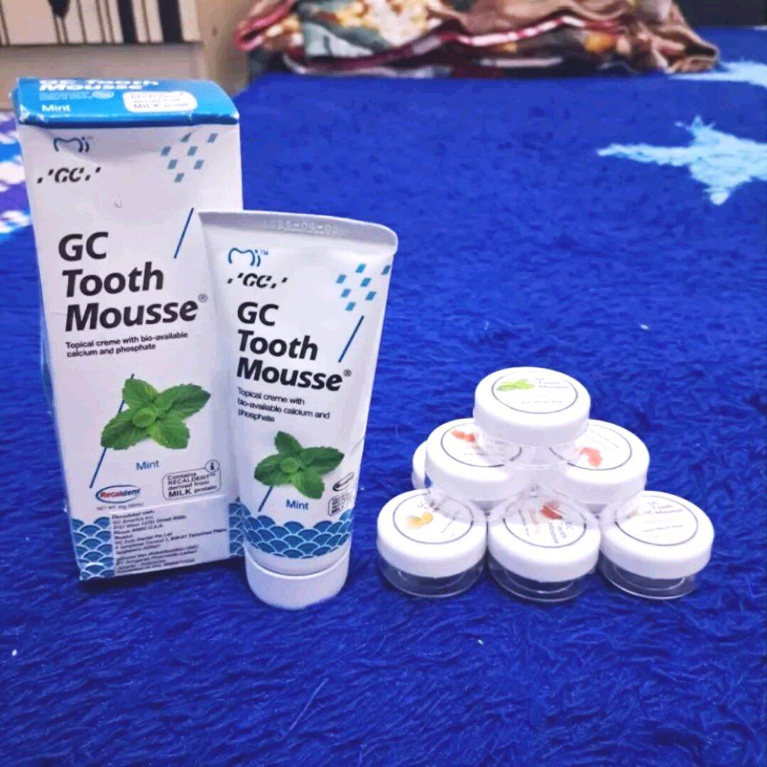 Share in jar 5gr ORIGINAL Gc Tooth Mousse FREE SPATULA Vitamin Gigi ...