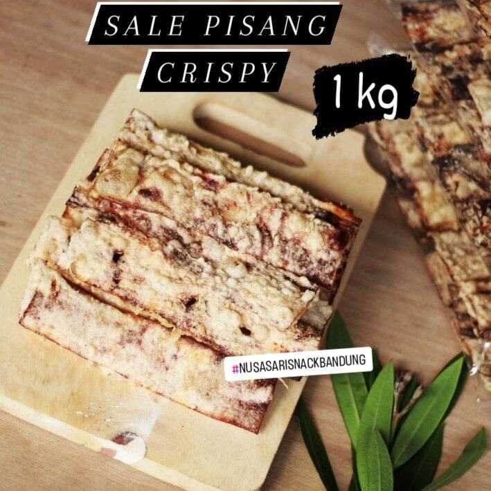 Sale Pisang Manis 1KG / sale pisang Original oleh oleh Khas Bandung ...