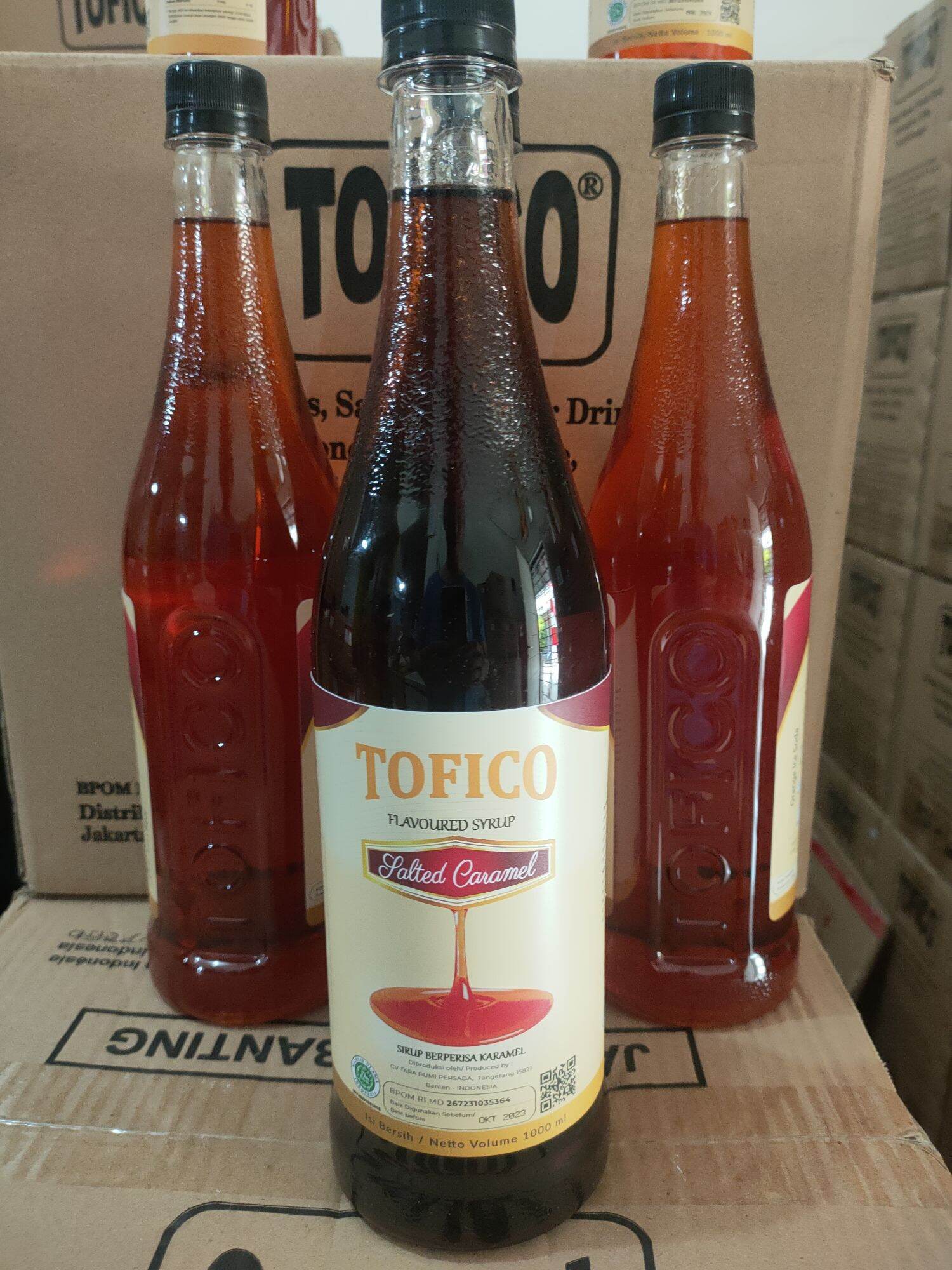 TOFICO SYRUP / TOFICO SIRUP (1 LITER ) - SALTED CARAMEL | Lazada Indonesia