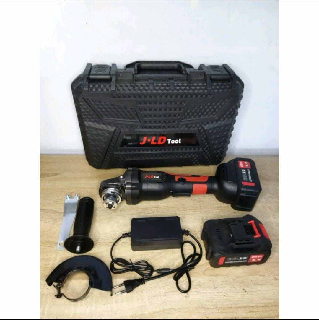 JLD Tool Mesin Gerinda Cordless 2 Baterai 48volt Gerinda Tangan ...