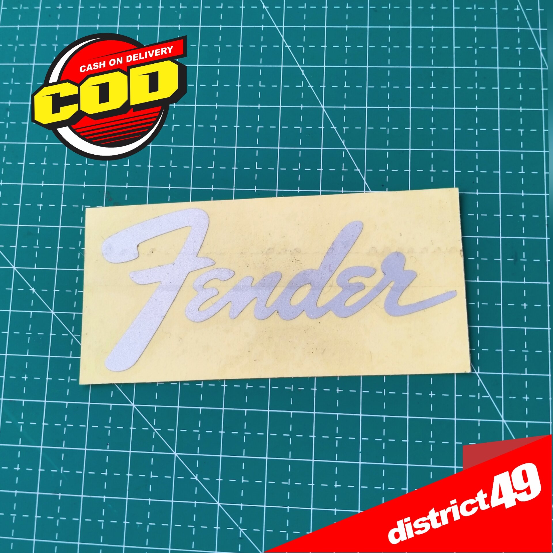 Cutting sticker FENDER - Stiker cutting Fender - Stiker Brand Keren ...