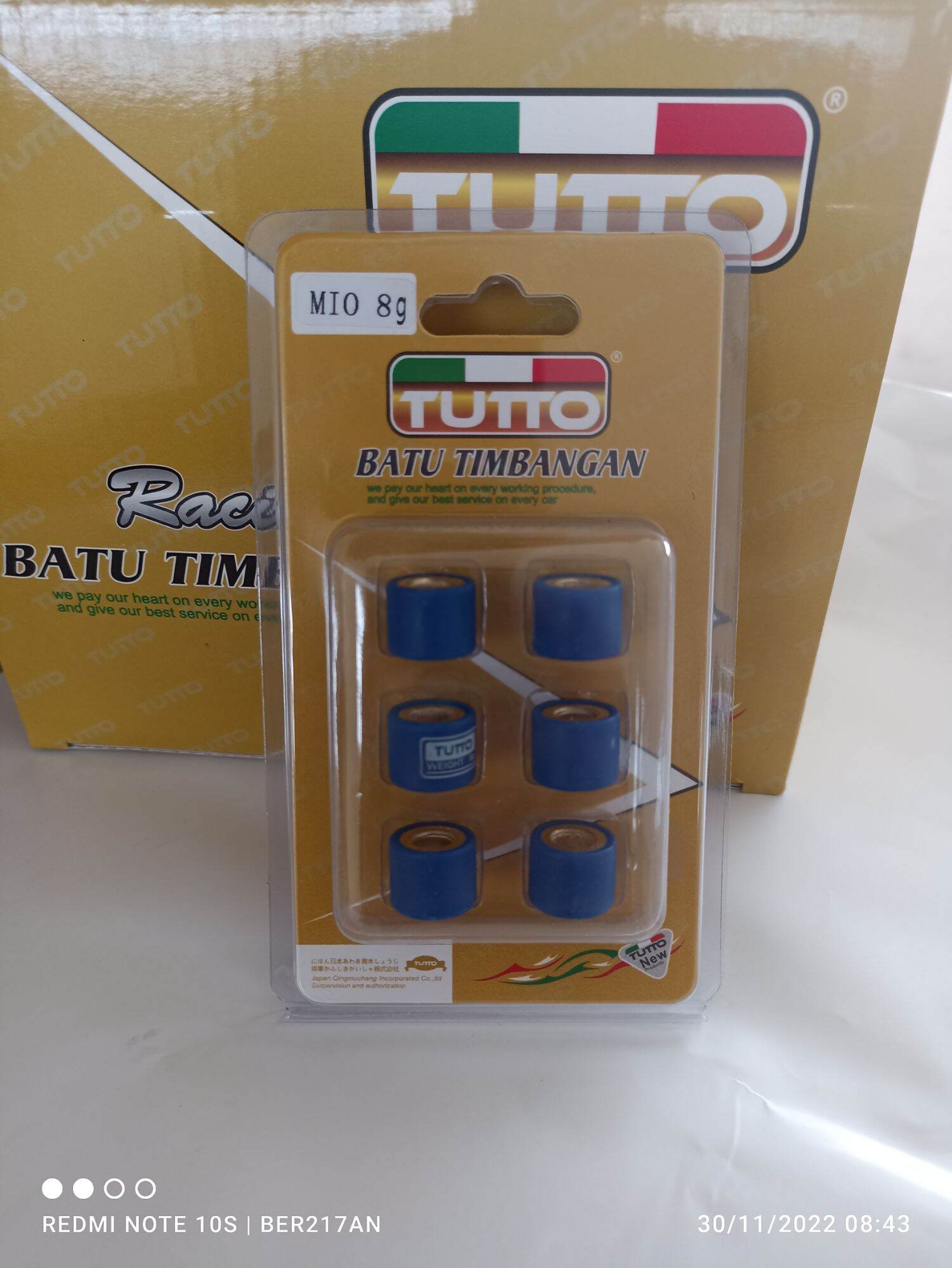 ROLLER MIO 8 gram ROLLER MIO SPORTY MIO NEW MIO SOUL CARBU NOUVO 8 Gram ...