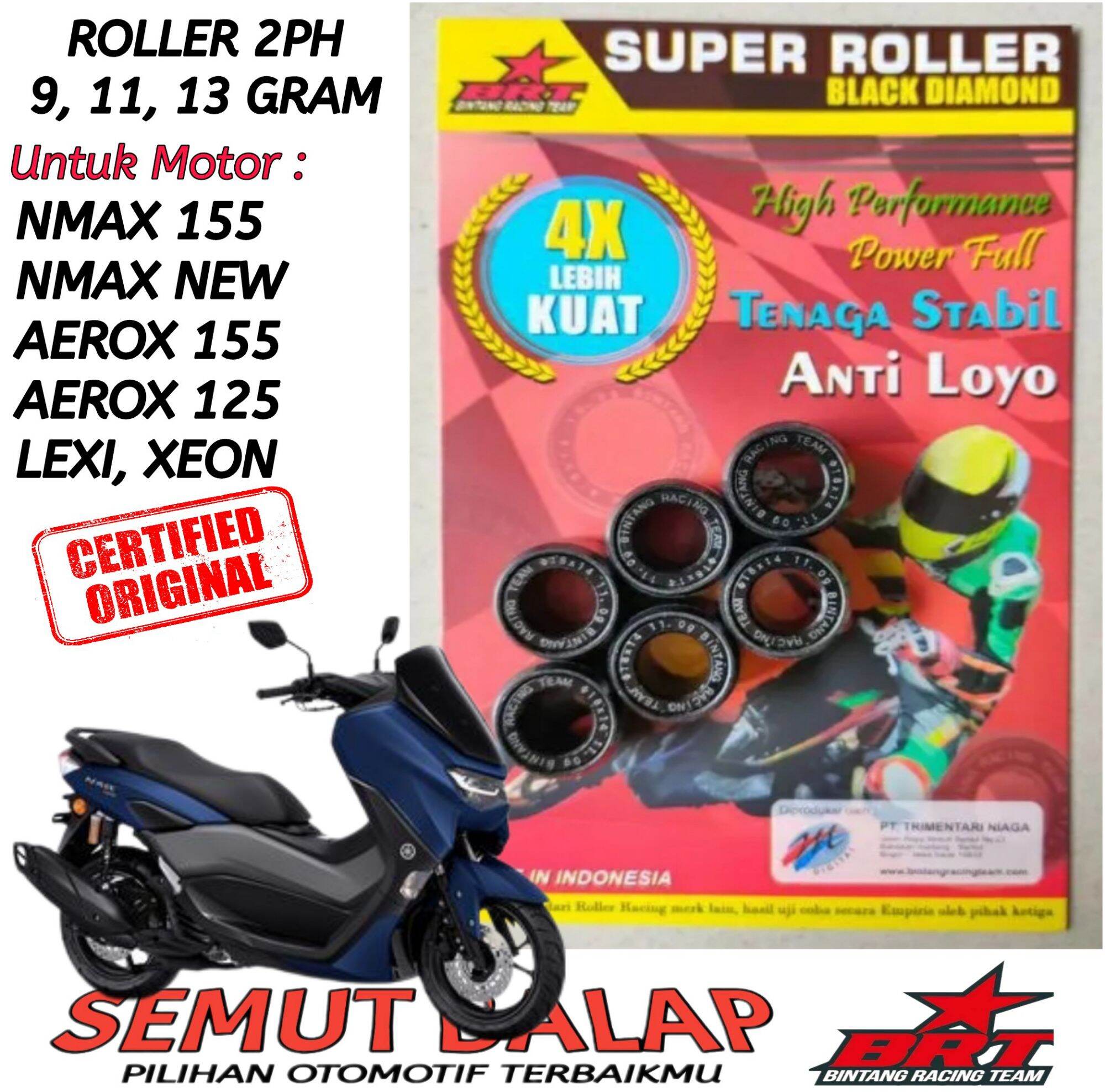 ROLLER NMAX NEW BRT RACING ROLLER NMAX 2021 ORIGINAL BRT RACING ROLLER ...