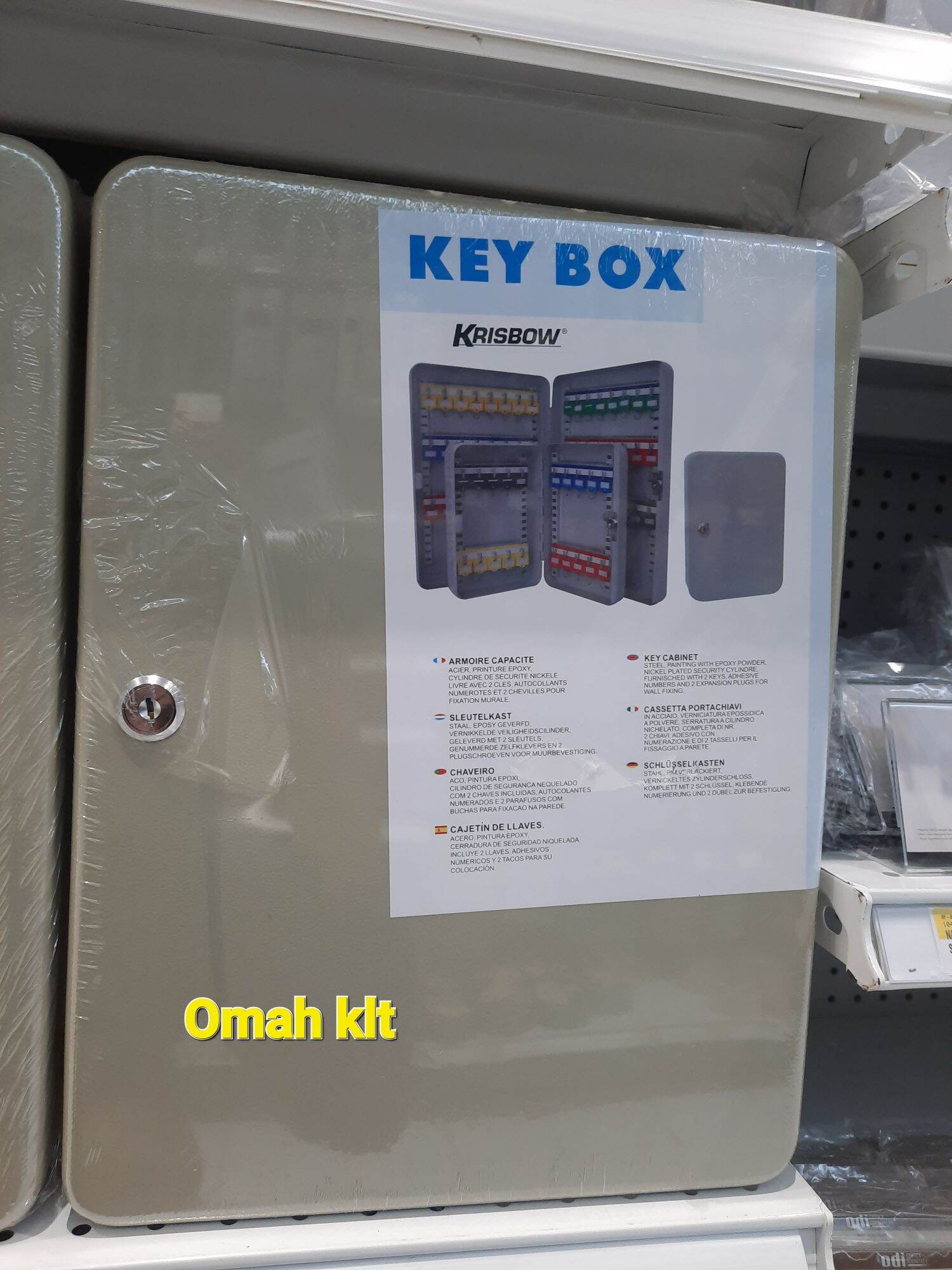 key box krisbow kotak penyimpan kunci kapasitas 48 kunci | Lazada Indonesia