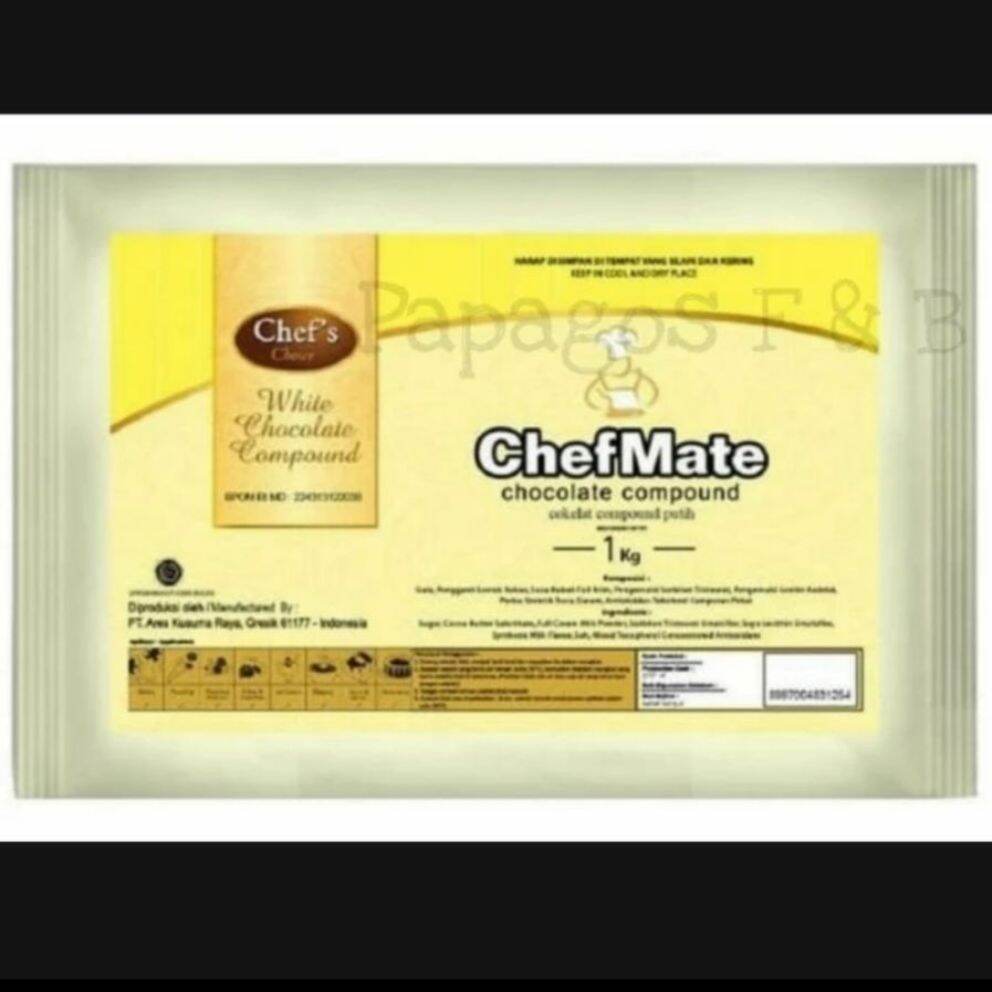 Coklat Batang Chefmate White Chocolate Compound 1 kg / kilo | Lazada Indonesia