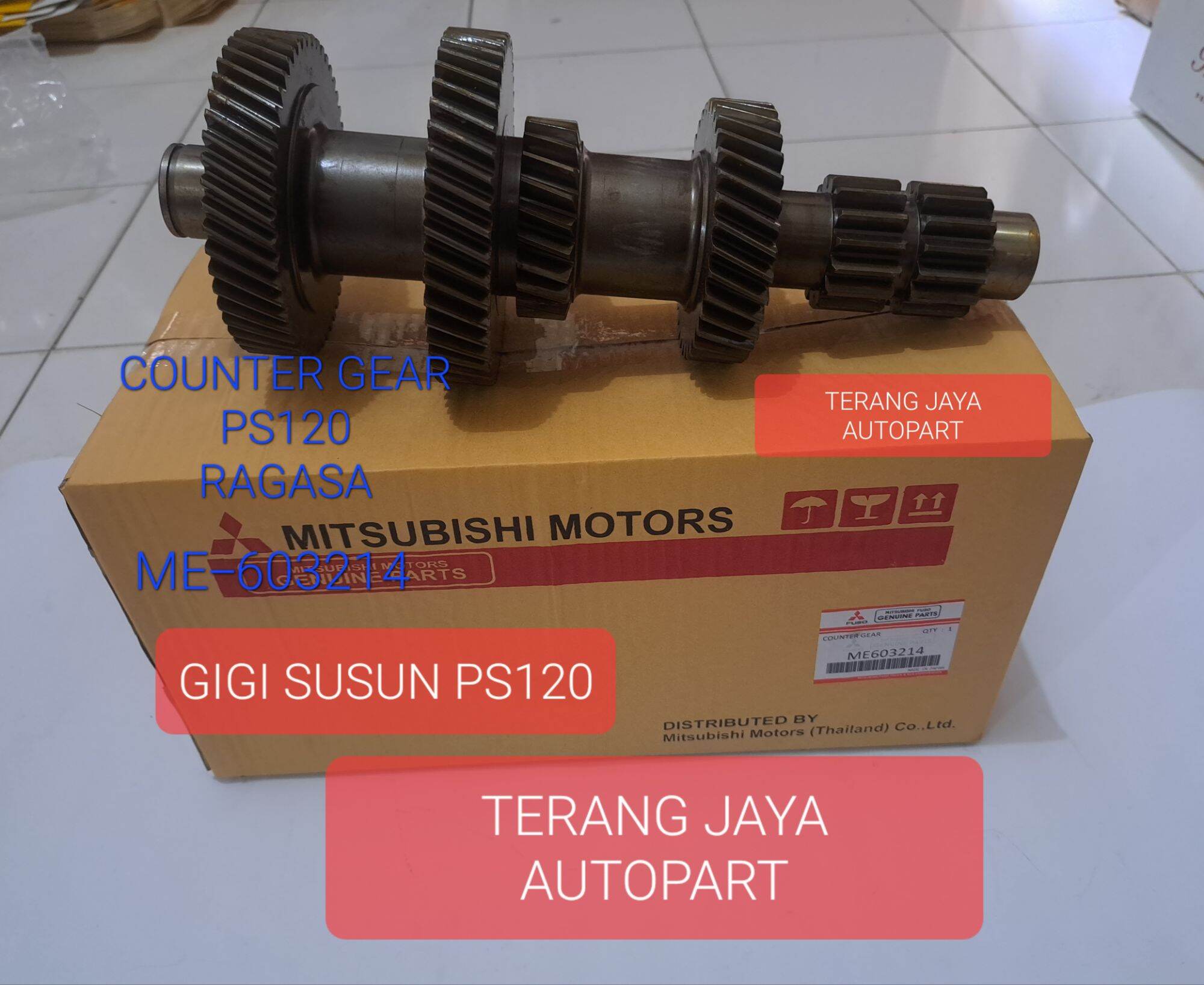 COUNTER GEAR-GIGI SUSUN-GIGI TRANSMISI MITSUBISHI PS120 RAGASA | Lazada ...