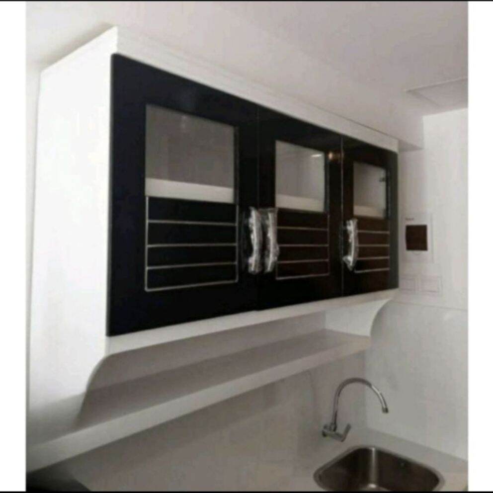 Kitchen Set Atas Minimalis 3 pintu | Lazada Indonesia