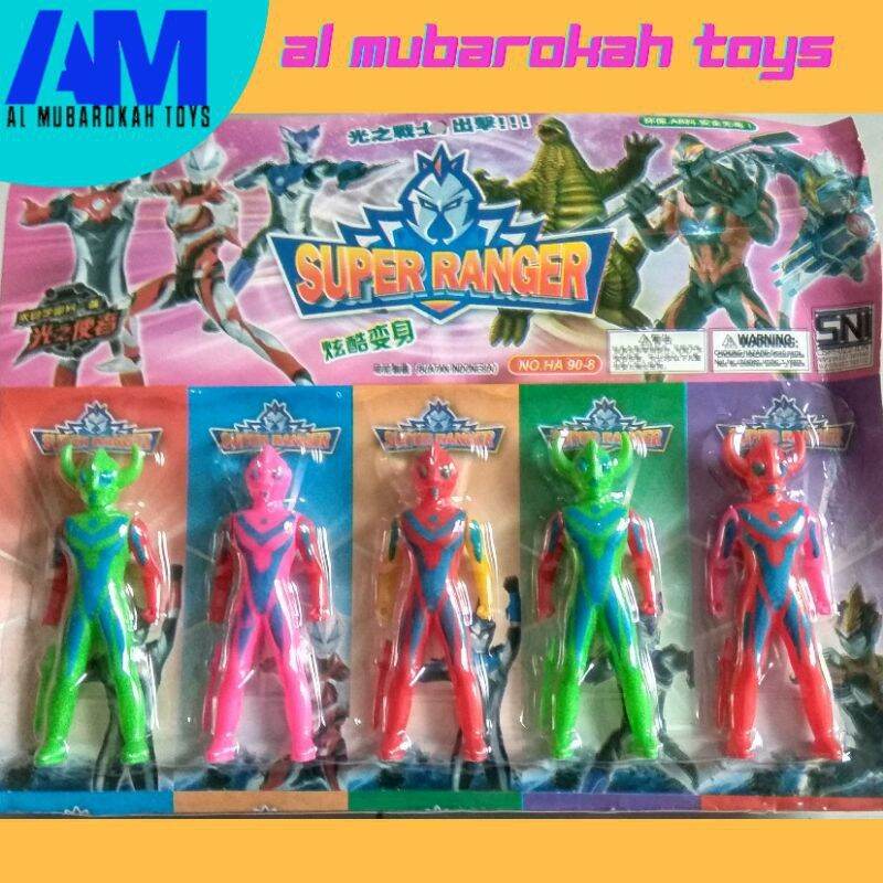 MAINAN ROBOT ULTRAMAN DAN POWER RANGERS KECIL | Lazada Indonesia