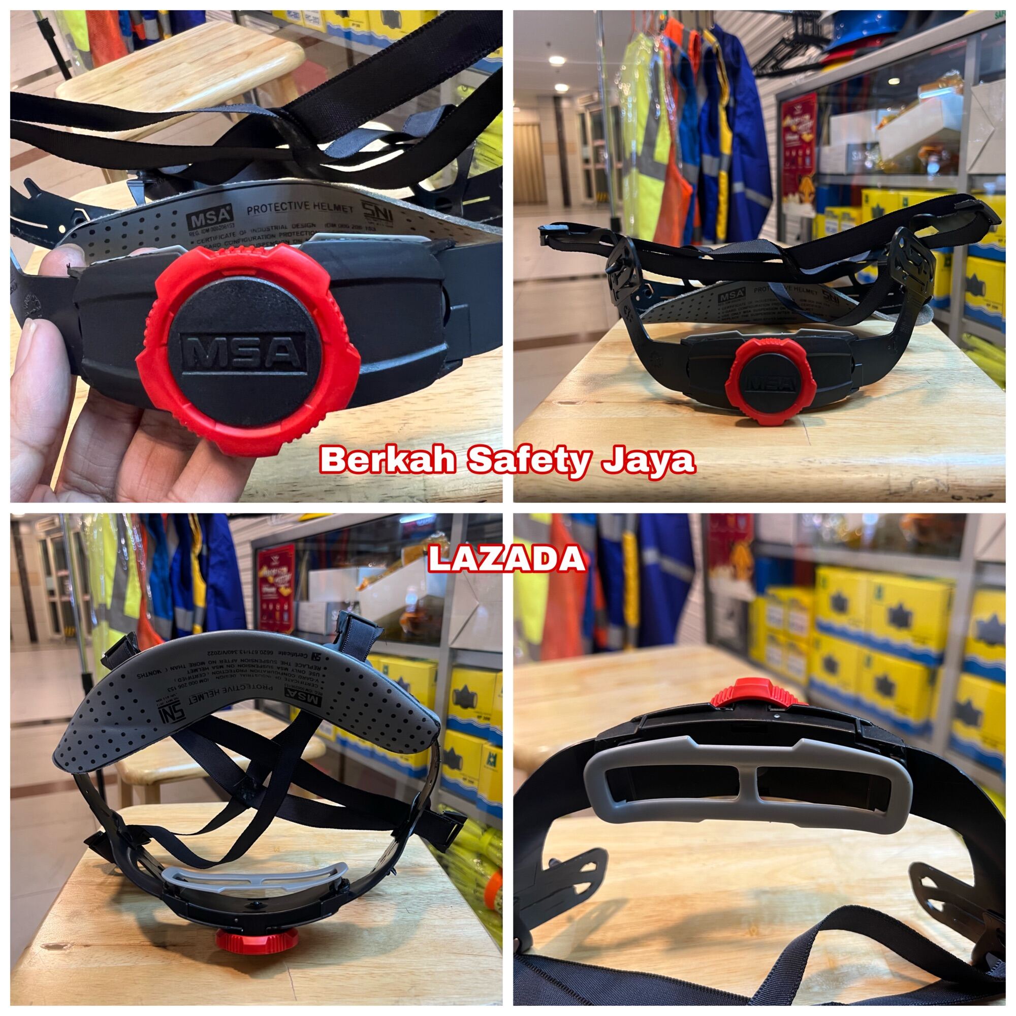 Sarang Helm Safety Atau Suspension Helm Safety MSA | Lazada Indonesia