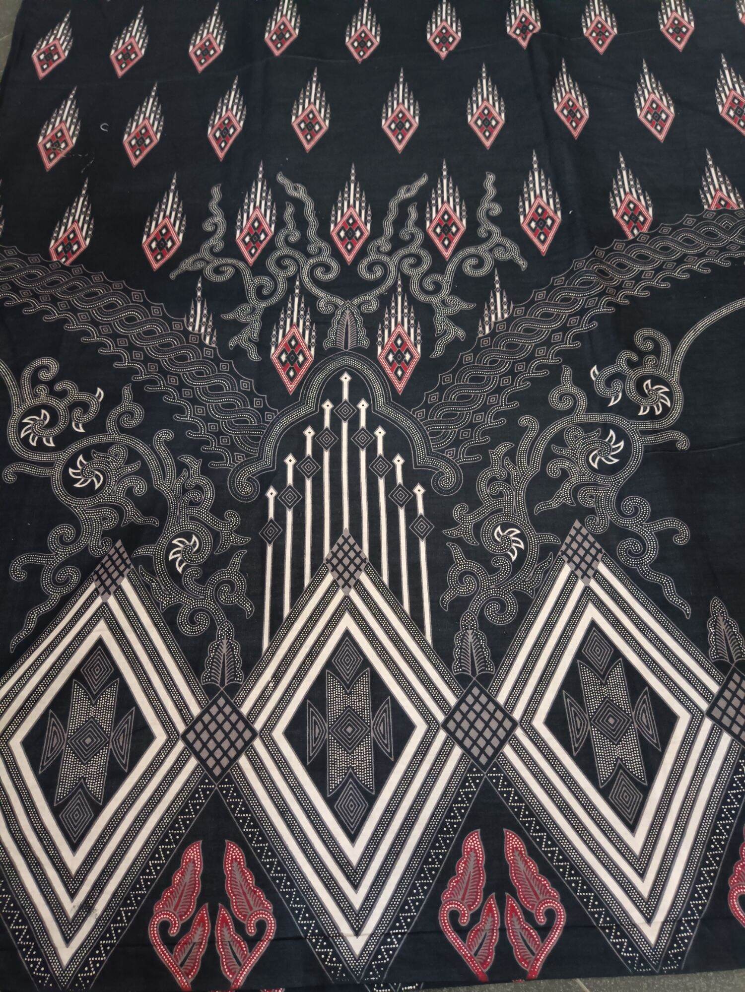 KAIN BATIK HALUS PRIMA METERAN, UKURAN PANJANG 210CM X LEBAR 105CM ...