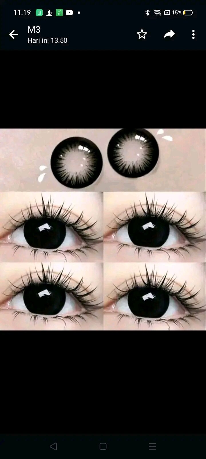 softlens hitam | Lazada Indonesia