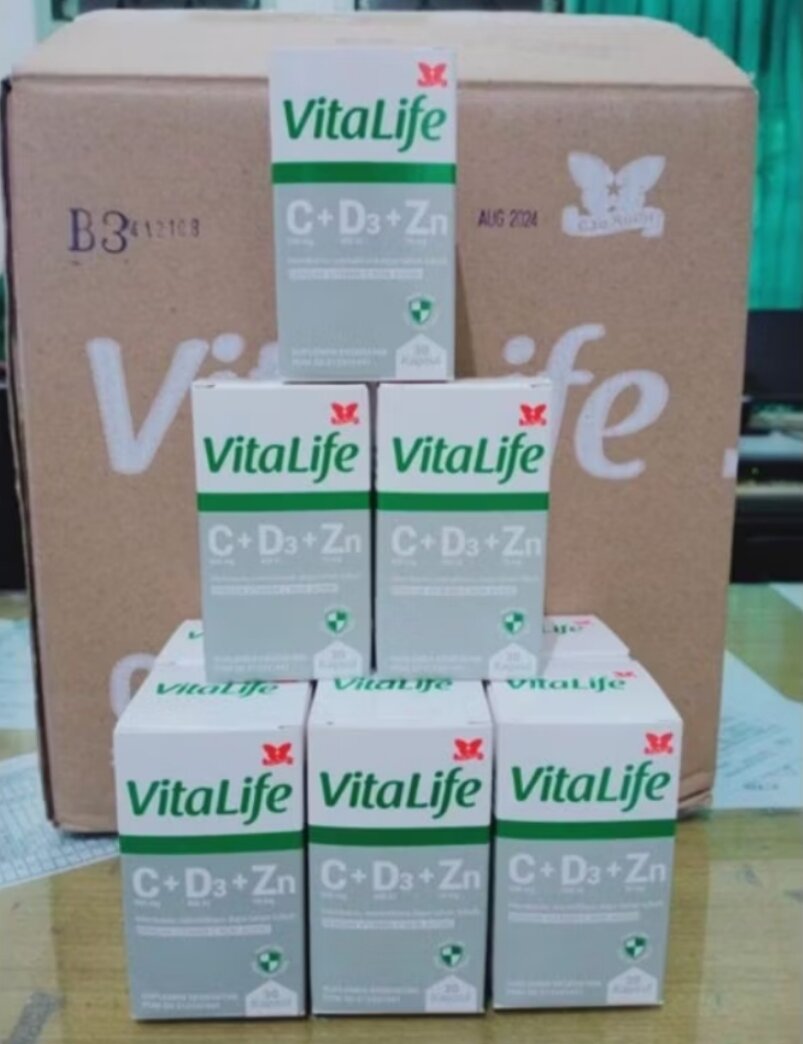 VitaLife Multivitamin C+D3+Zn | Lazada Indonesia