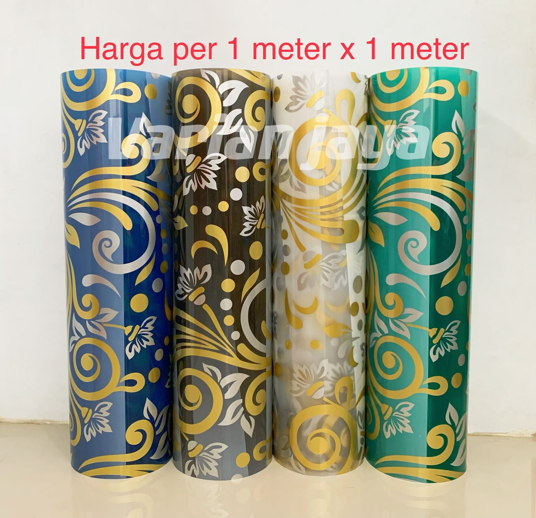 Fiber Penutup Pagar Plat Plastik Motif Batik Magnolia | Lazada Indonesia