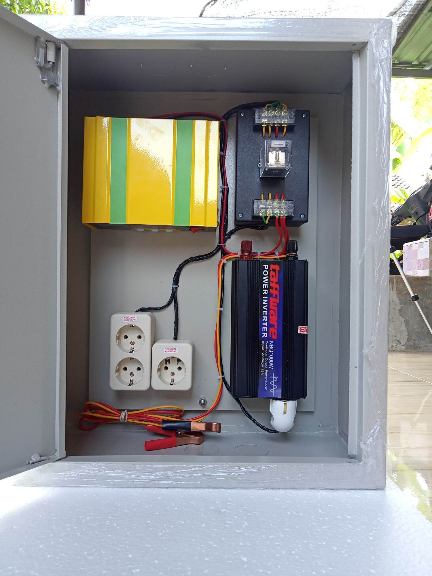 box panel otomatis PLN inventer, BOX PANNEL MODUL ATS CAS OTOMATIS ...