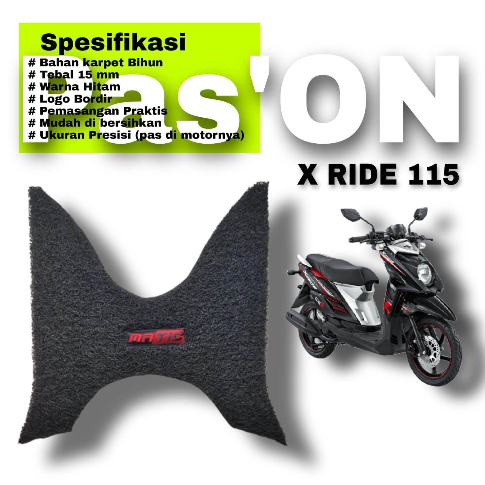 karpet motor yamaha x-ride 115 cc | Lazada Indonesia