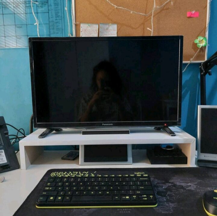 Stand Monitor Komputer Meja Dudukan Monitor Kayu CUSTOM | Lazada Indonesia