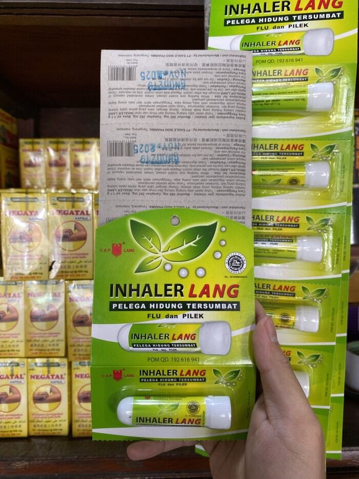 INHALER LANG INHALER CAP LANG PELEGA NAFAS DAN HIDUNG TERSUMBAT ...