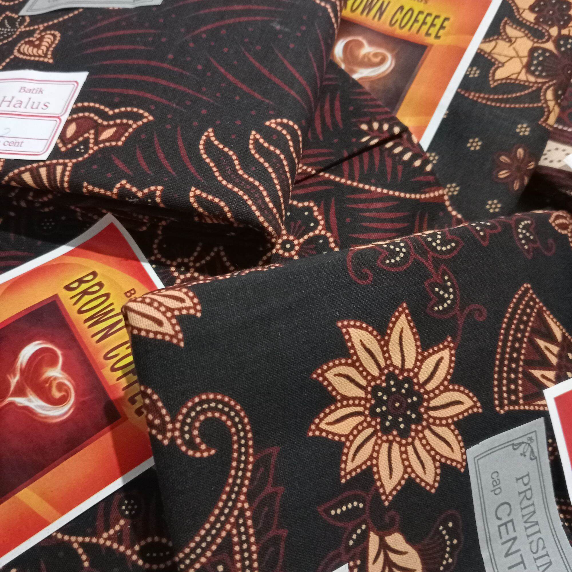 KAIN PANJANG / KAIN JARIK BATIK BROWN COFFEE / KAIN SAMPING KEBAT ...