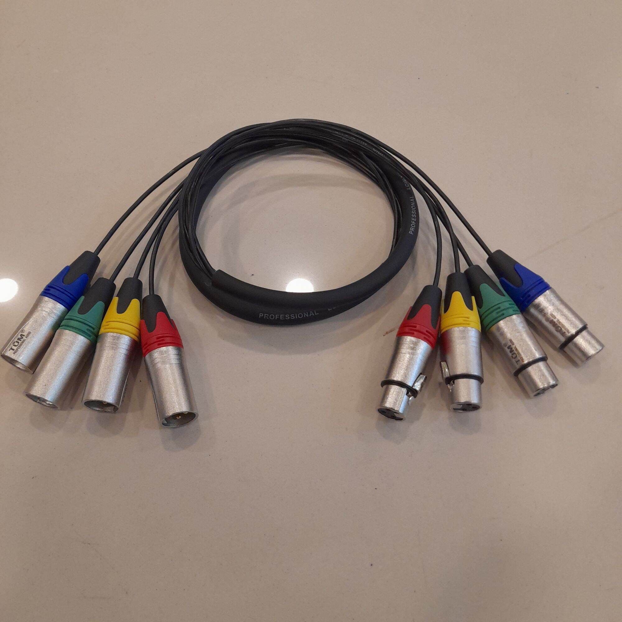 Snake Kabel 4 Channel+ Konektor nya Male Female 20meter | Lazada Indonesia